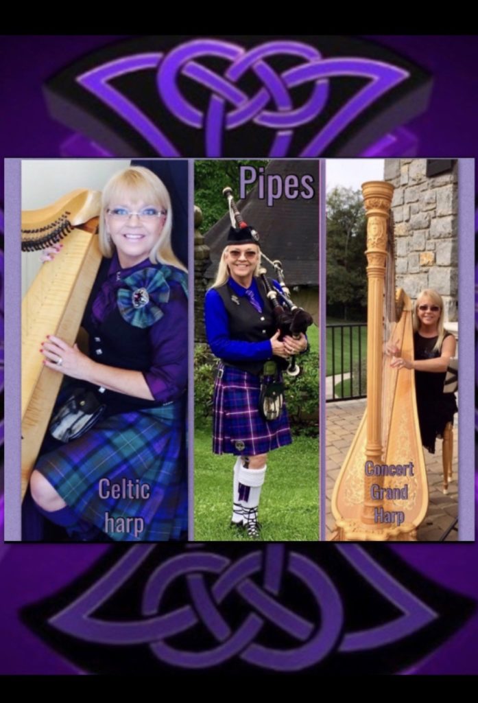 A Bagpipe and Harp for All Events - Kelly Shipe